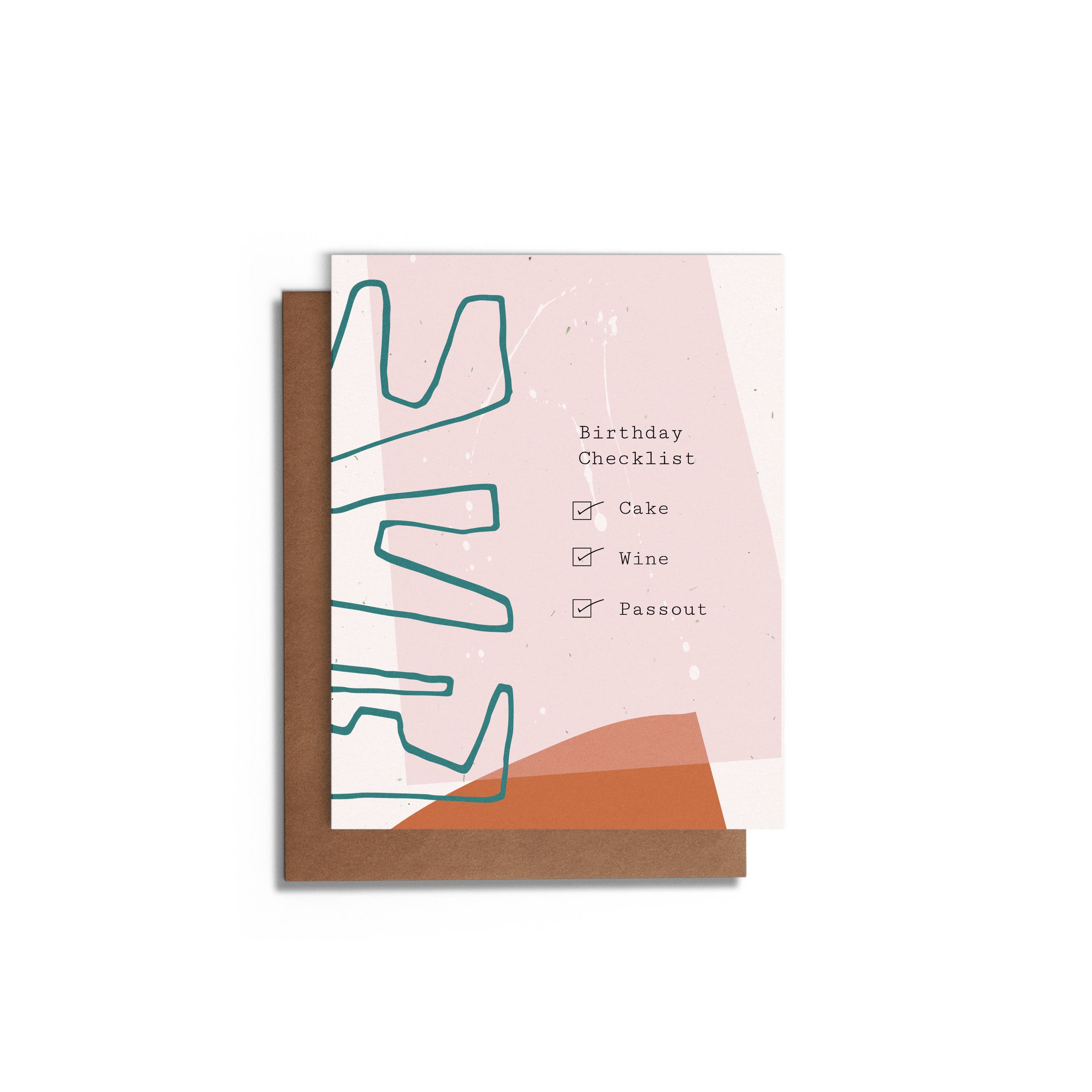 Checklist Birthday Card | Smith and Front